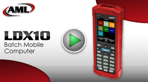 AML LDX10 Portable Inventory Scanner – AML Mobile Computers and Kiosks