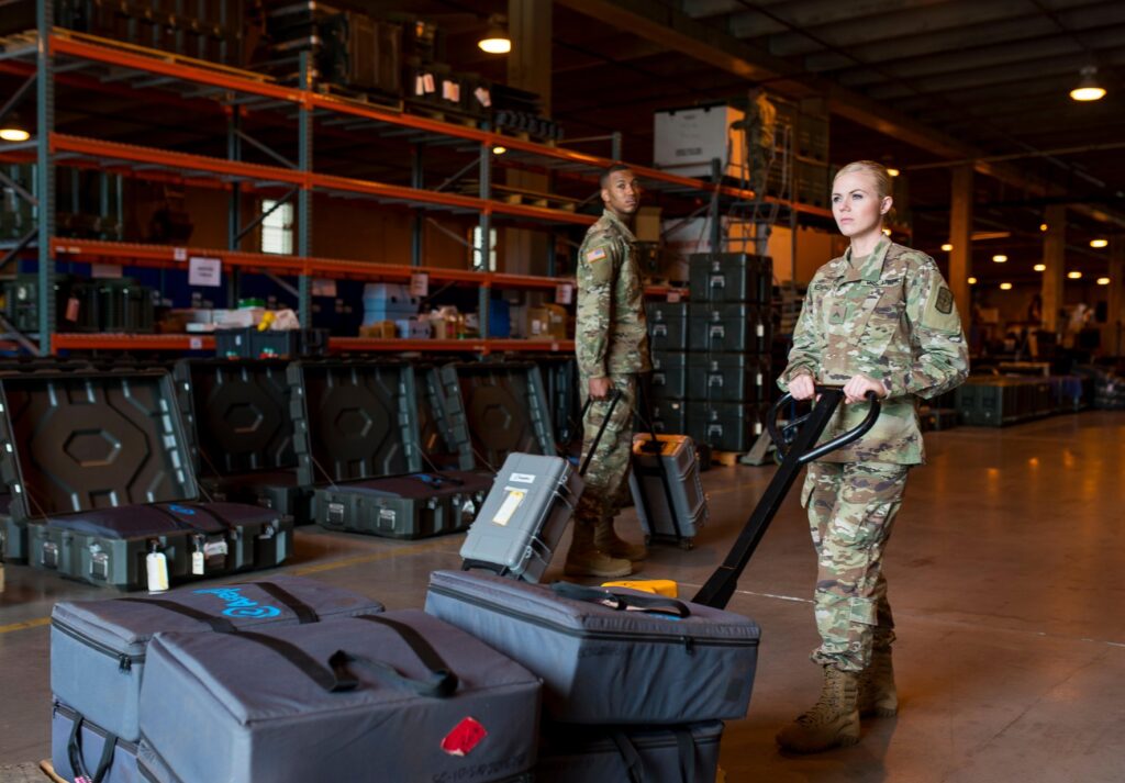 Military & DOD Barcode Scanning System – AML Mobile Computers and Kiosks